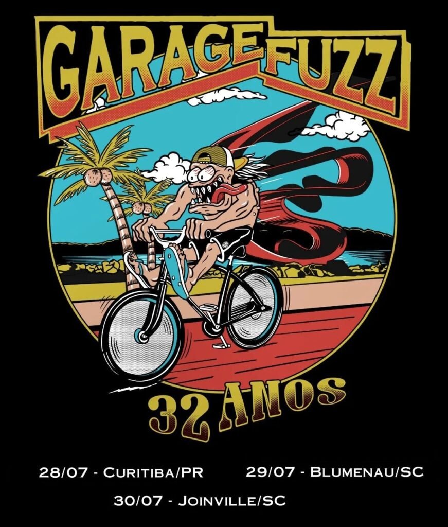 Garage Fuzz comemora 32 anos com mini tour pelo sul do Brasil - Agenda ...