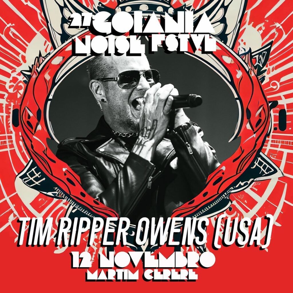 TIM RIPPER OWENS - Goiânia - Agenda Metal