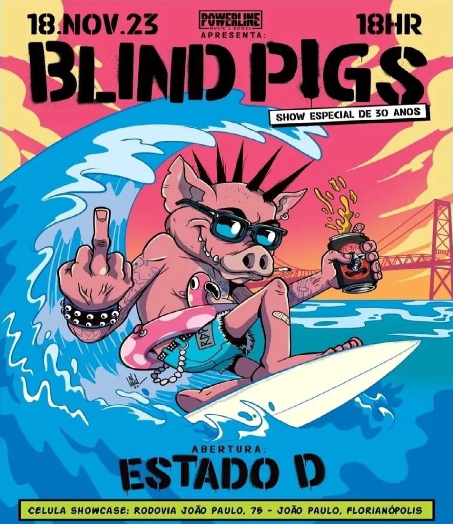 Blind Pigs passará por Santa Catarina com a tour comemorativa de 30 ...