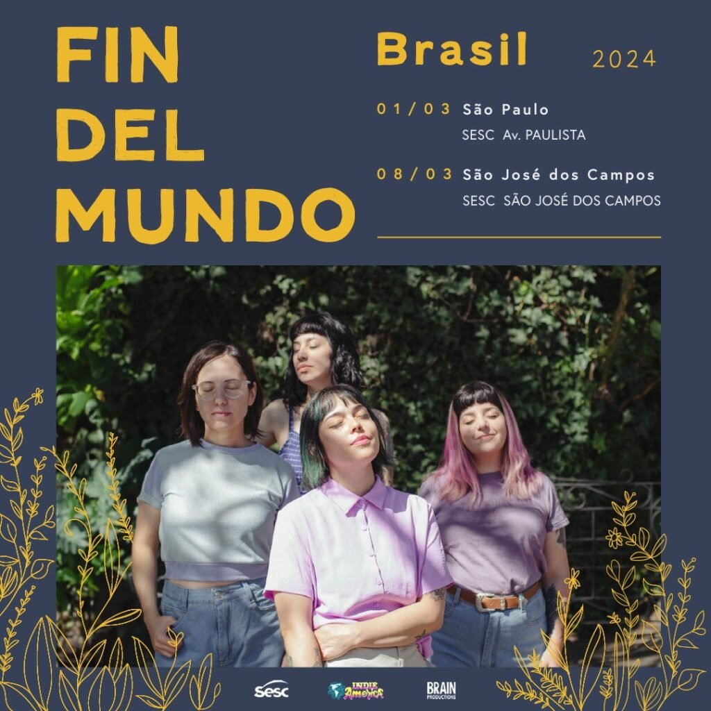 Fin del Mundo, sensação do indie argentino, confirma shows no Brasil ...
