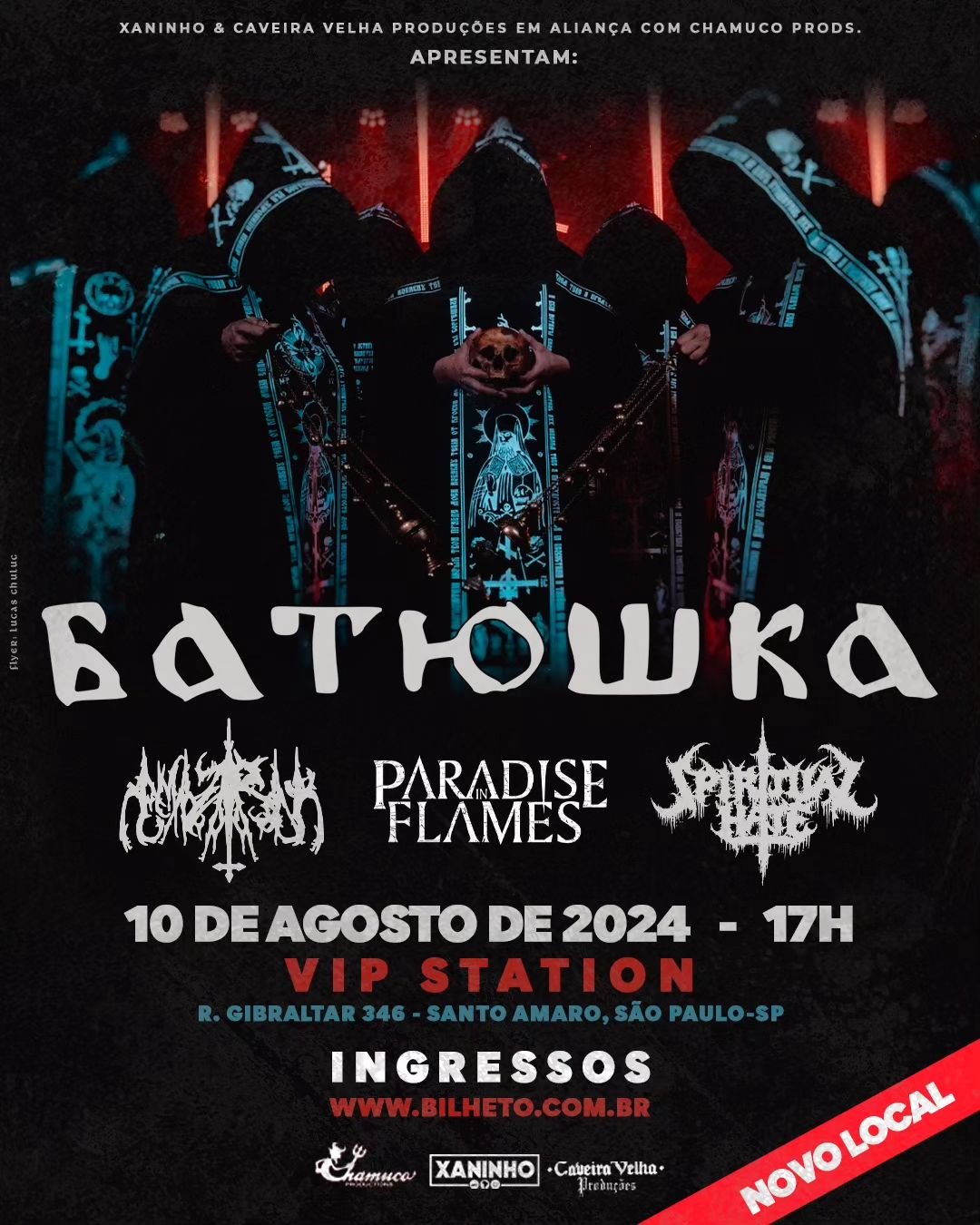Batushka em São Paulo: cast completo e mudança de local - Agenda Metal