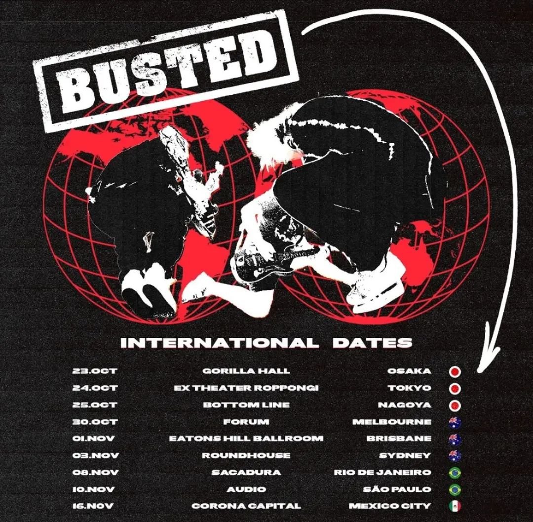 Grupo de pop punk inglês Busted vem ao Brasil pela primeira vez ...