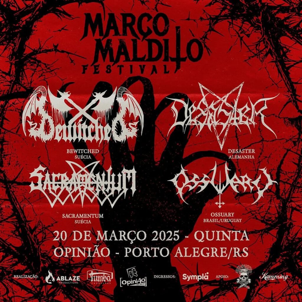 Março Maldito Festival anuncia edição em Porto Alegre - Agenda Metal