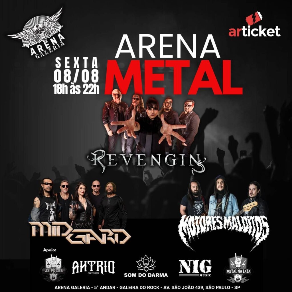 Arena Galeria: Metal autoral em um dos lugares mais icônicos de São ...