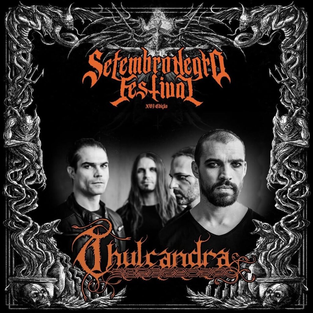 Thulcandra estreia no Brasil no Setembro Negro Festival 2025 - Agenda Metal