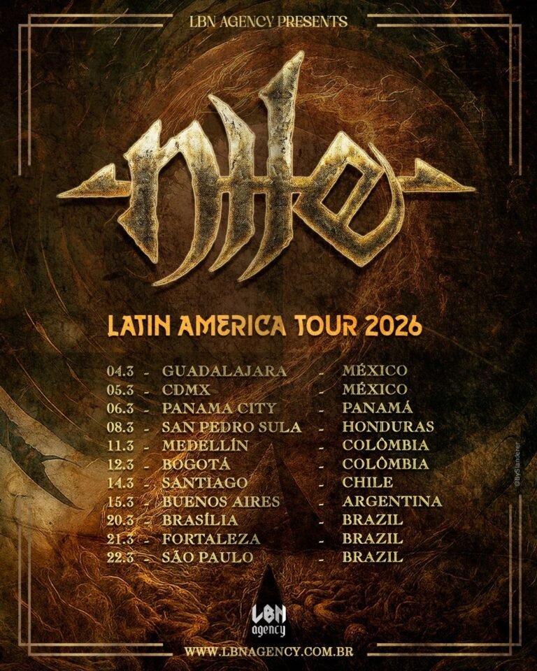 Nile, gigante do death metal, retorna ao Brasil em março de 2026 ...