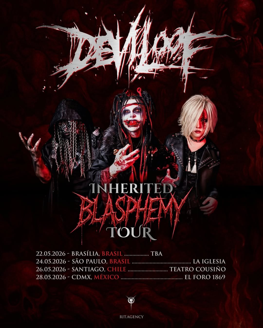 DEVILOOF se apresenta no Brasil em maio - Agenda Metal