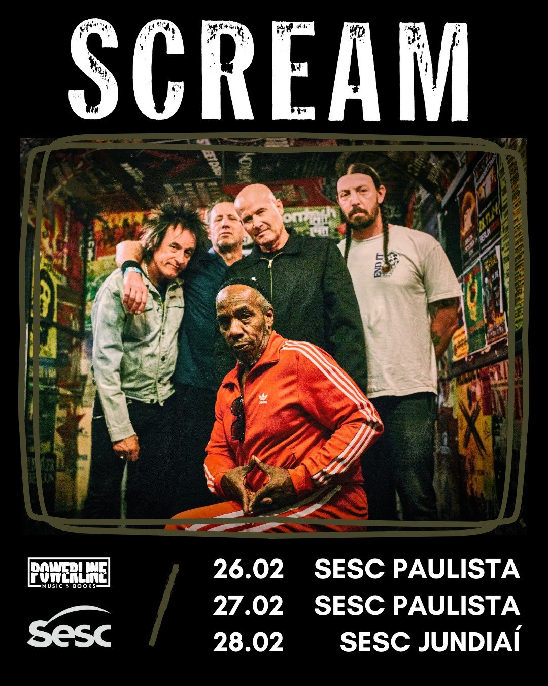 Scream vem ao Brasil pela primeira vez - Agenda Metal